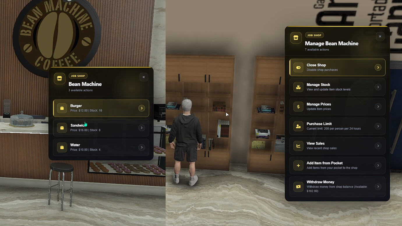 FiveM Job Shops | 24/7 NPC Business System - FiveM Releases - Cfx.re ...
