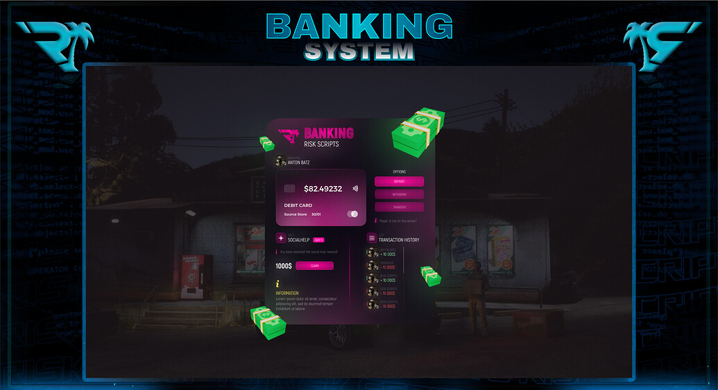 Simple Banking System - FiveM Releases - Cfx.re Community