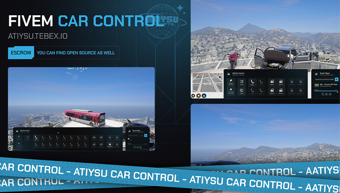 FiveM Car Control – Car Control & Music Player - FiveM Releases - Cfx ...