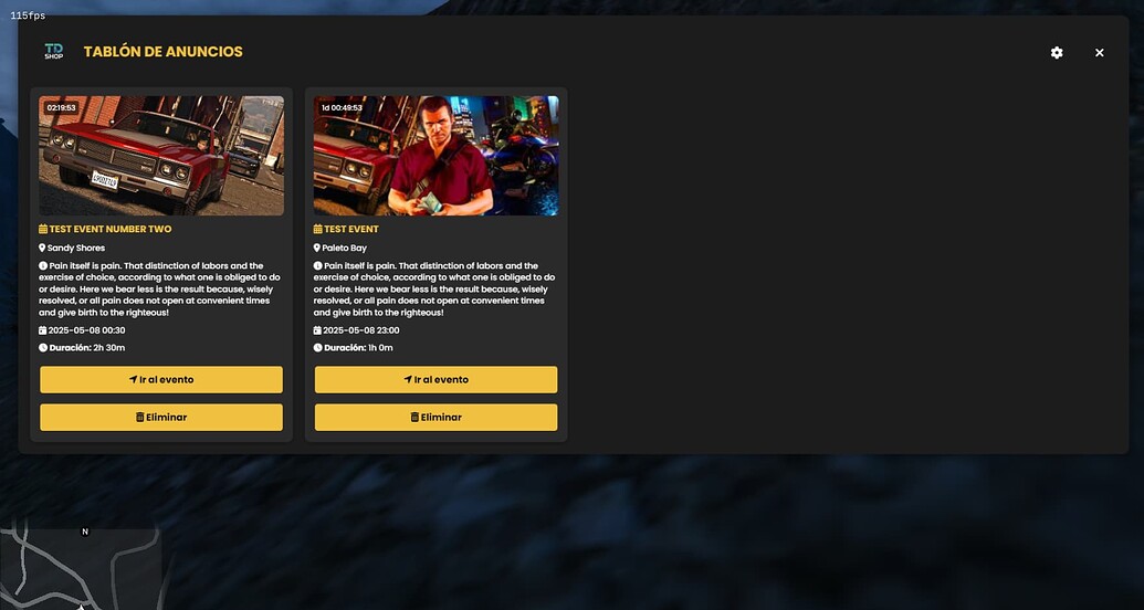 SYSTEMS EVENTS - FiveM Releases - Cfx.re Community