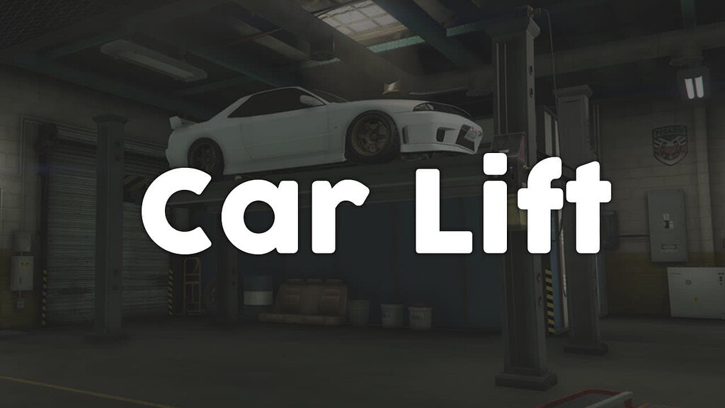 Car Lift - Vehicle lift system - FiveM Releases - Cfx.re Community