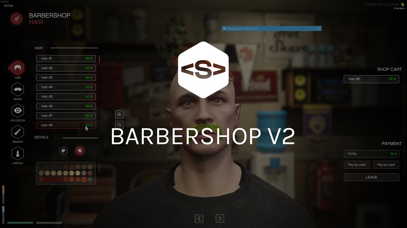 Barbershop V2 - FiveM Releases - Cfx.re Community