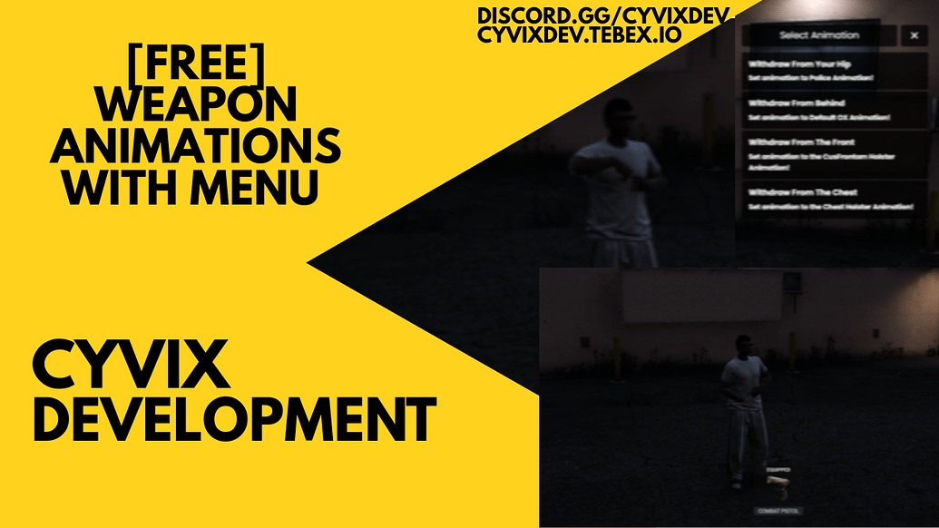 [$1] [STANDALONE] Weapon Animations & Menu - FiveM Releases - Cfx.re ...