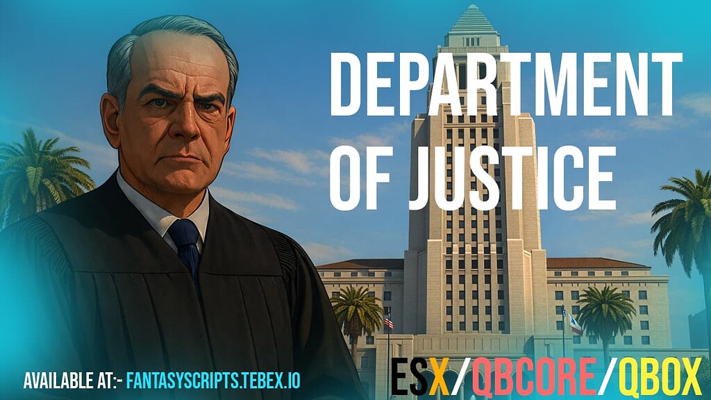 Department of Justice MDT System - FiveM Releases - Cfx.re Community