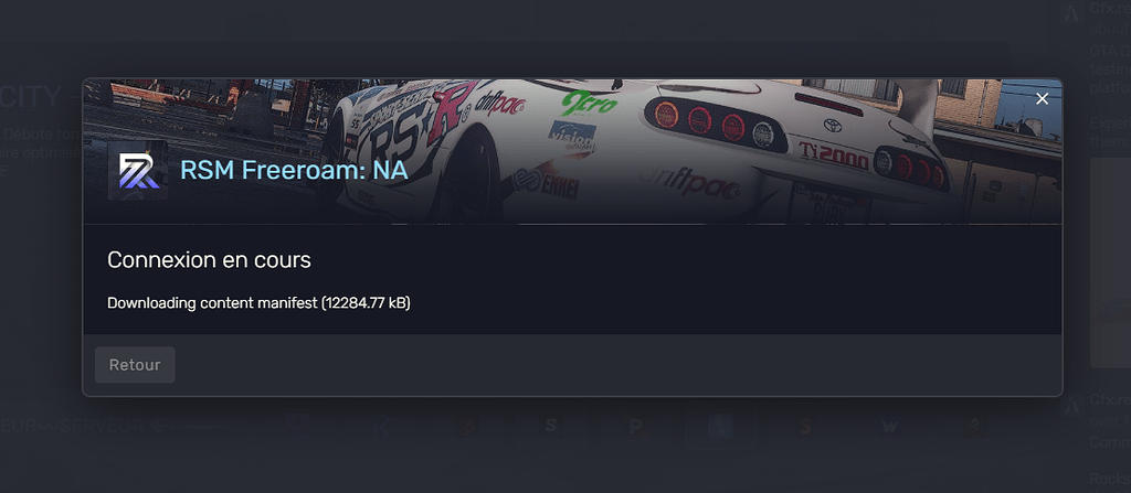 Unable to join a server (stuck on “Downloading Content Manifest”, then connection fails) - FiveM ...