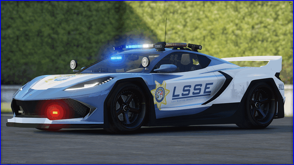 Lore-Friendly Police Coquette D10 CTX | Callsign System | Speed Unit - FiveM Releases - Cfx.re ...