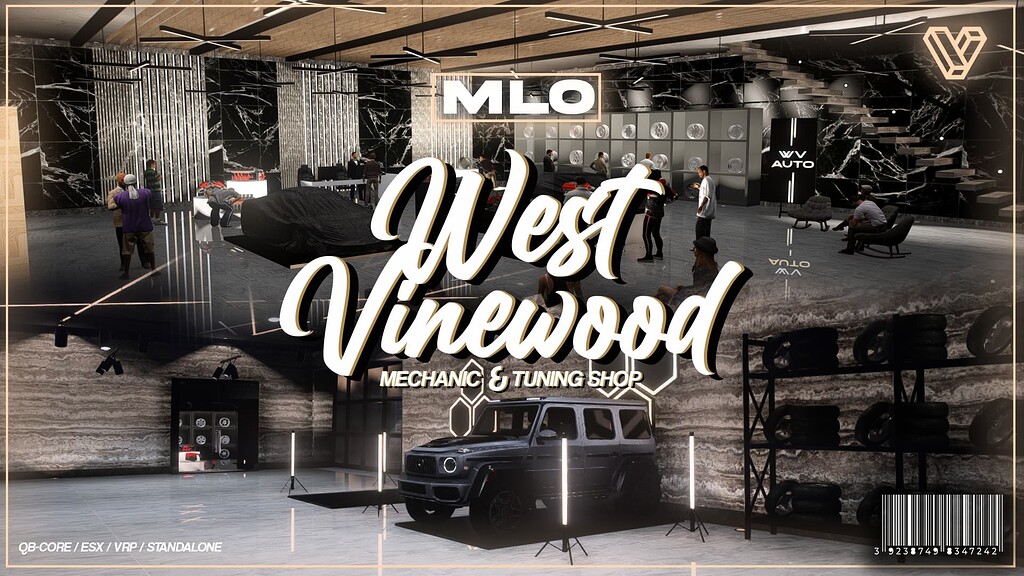 West Vinewood Auto (MLO) - Mechanic & Tuning shop (FiveM) - FiveM ...