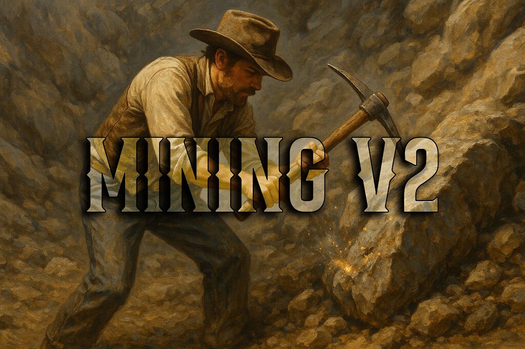 Mining System V2 - RedM Releases - Cfx.re Community