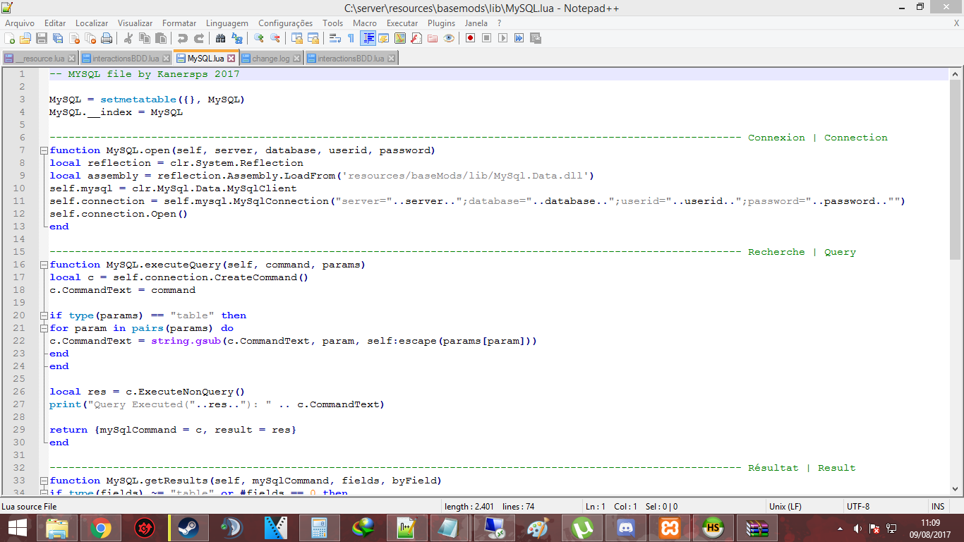 Mysql Global error command line - Discussion - Cfx.re Community