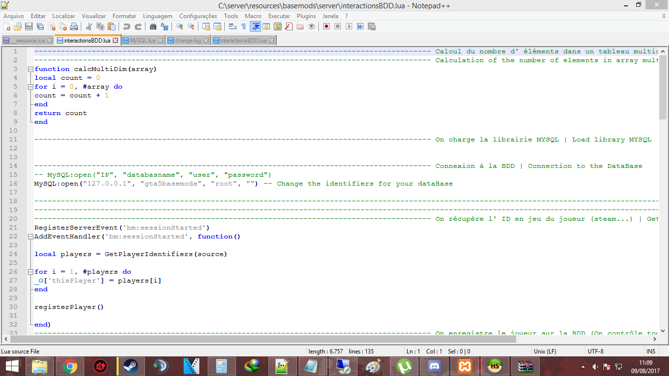 Mysql Global error command line - Discussion - Cfx.re Community