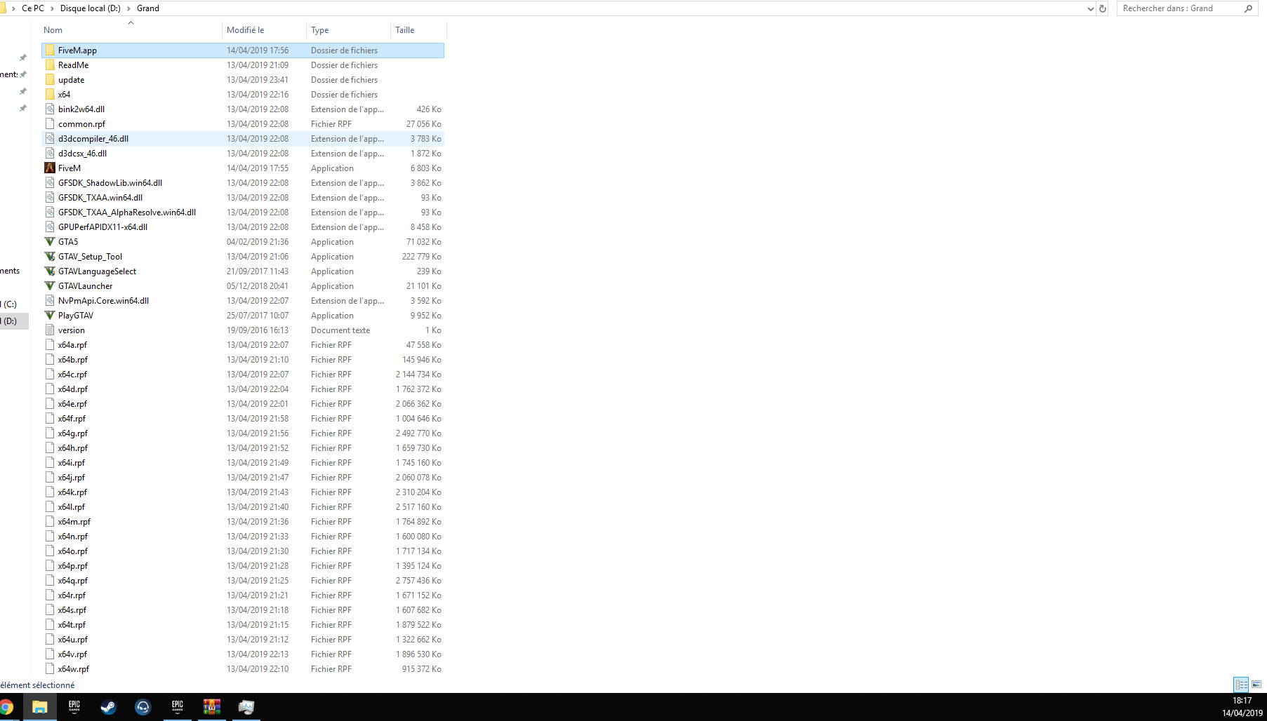 Don't got the Snail at the download and Citizen Error - FiveM Client ...