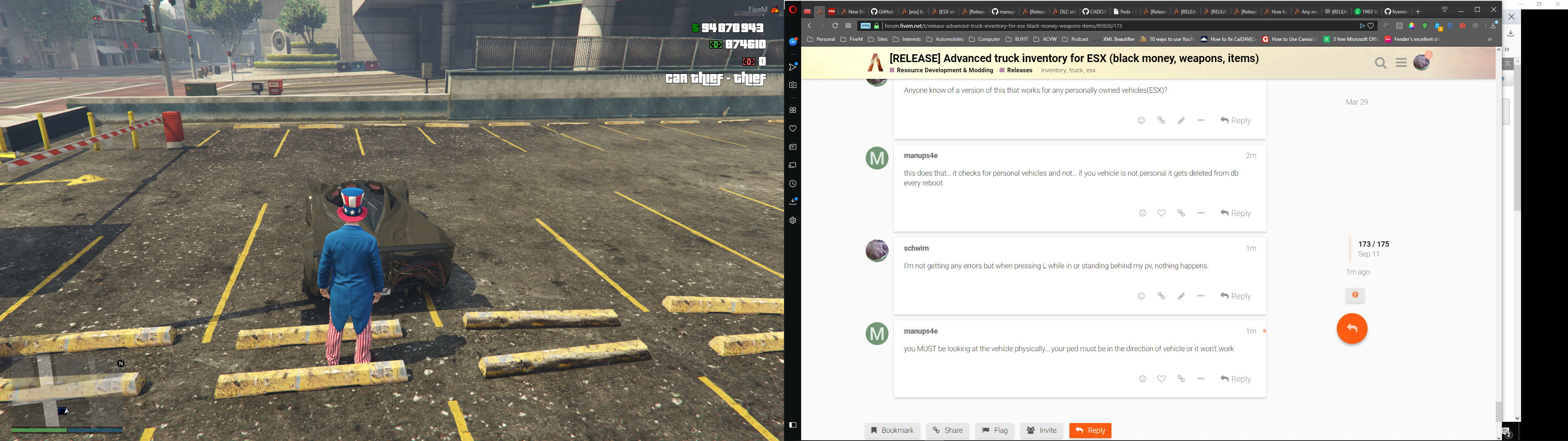 [RELEASE] Advanced truck inventory for ESX (black money, weapons, items) - Page 9 - FiveM ...