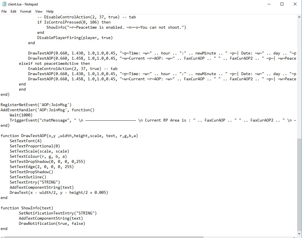 [Release] Area of Patrol - Set AOP - Ft. Draw Text, Peacetime & More ...