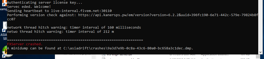 Fxserver crash after connecting mysql - Discussion - Cfx.re Community Fxserver crash after connecting mysql - Discussion - Cfx.re Community