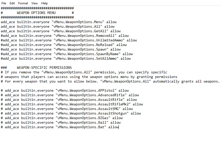 vMenu - Page 145 - FiveM Releases - Cfx.re Community