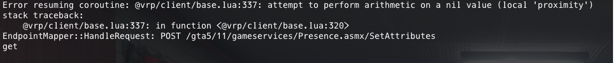 Client base.lua error - Server Owners - Cfx.re Community