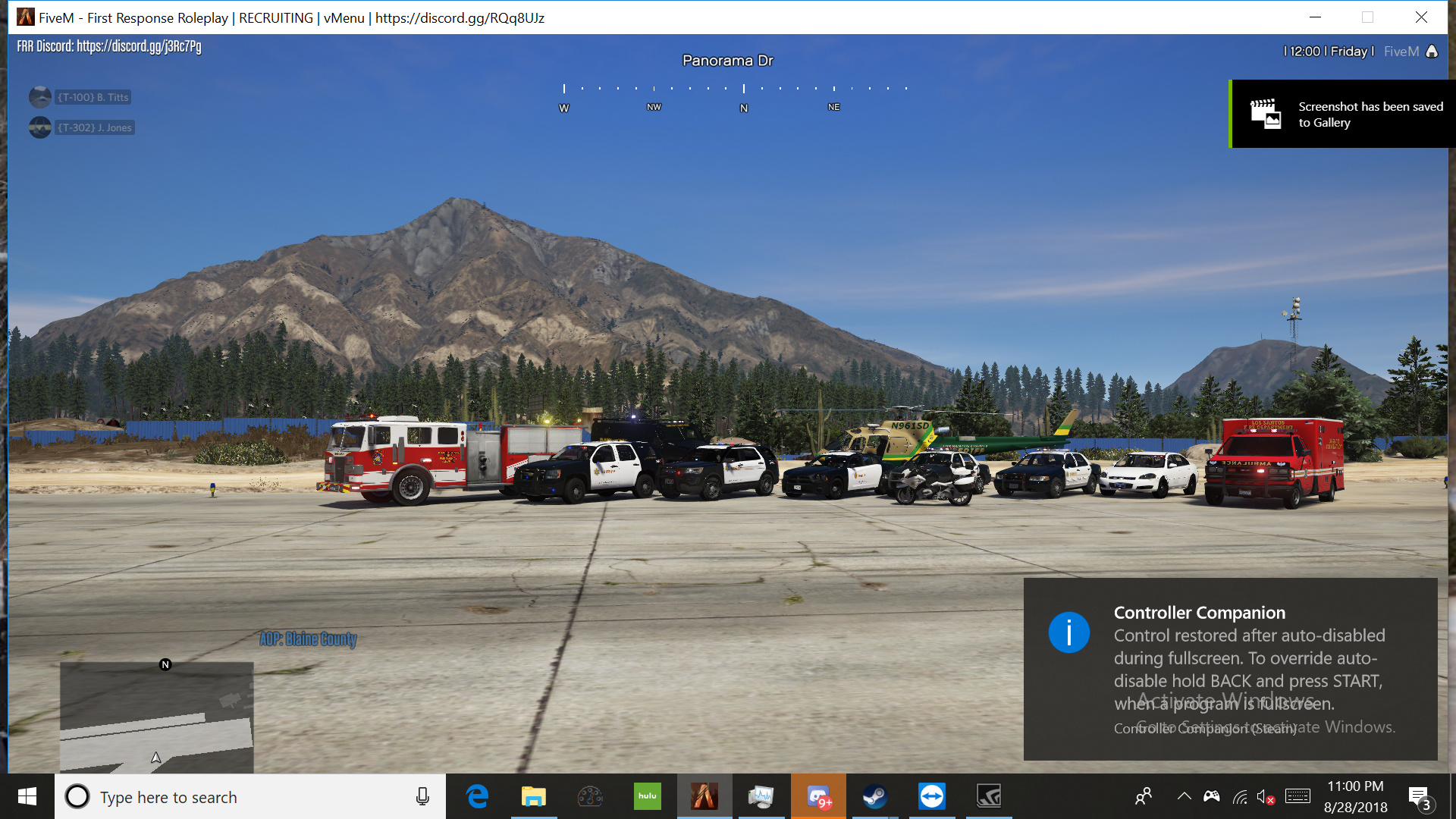 FR:RP First Response Roleplay-Reborn CAD,serverside ELS,EUP, Police ...