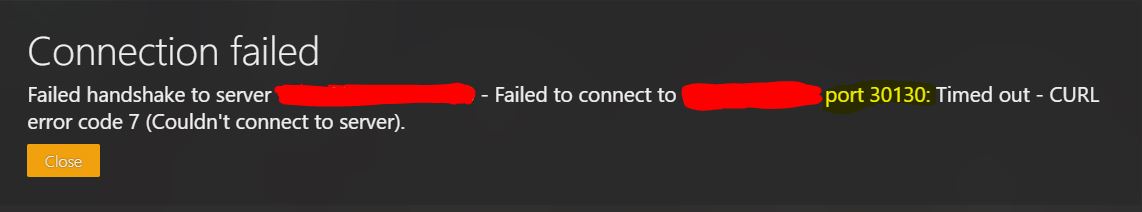 FiveM "CURL Error Code 7" "Failed Handshake To Server" - FiveM Client ...