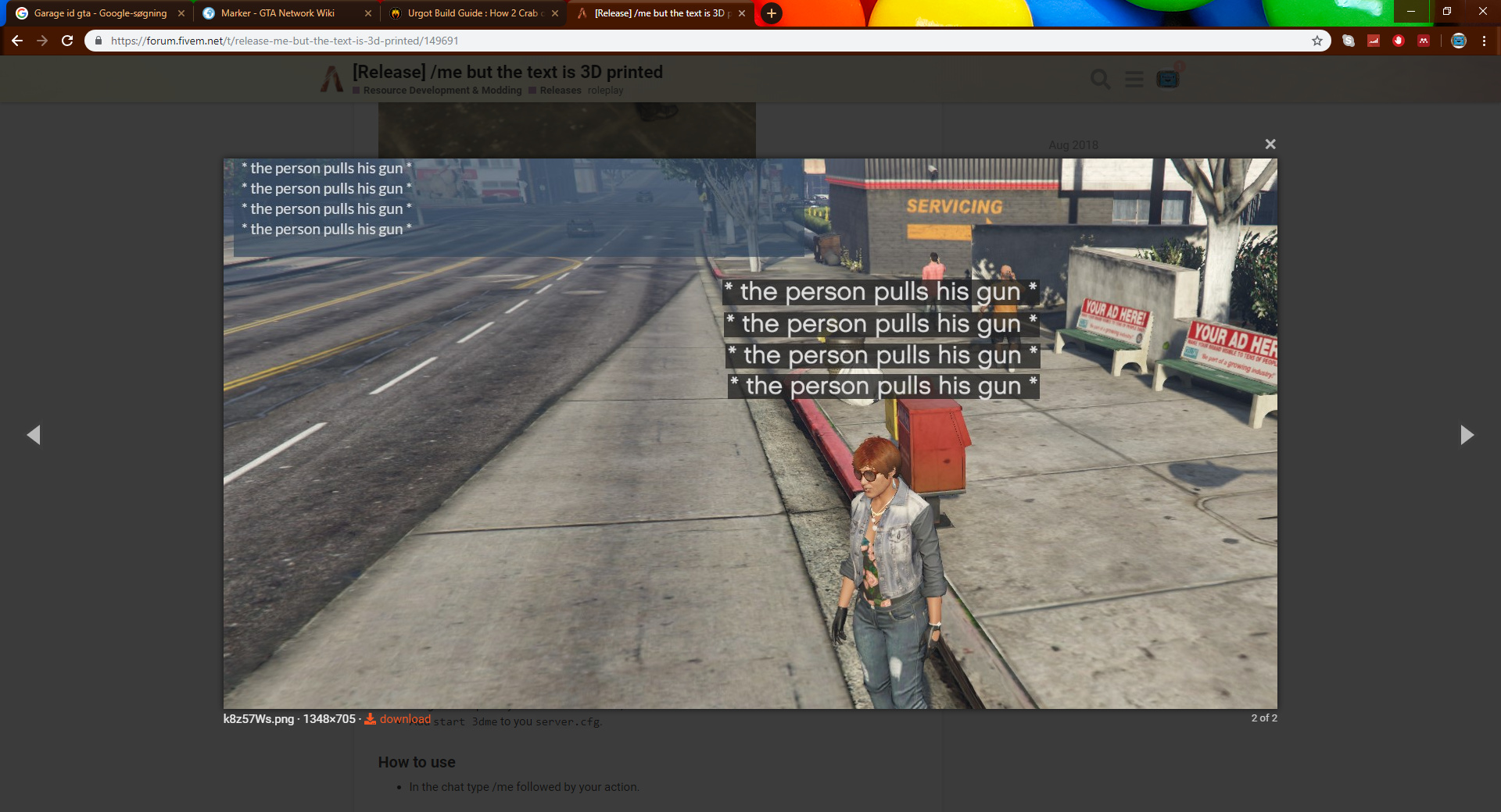 [Release] /me but the text is 3D printed - Page 4 - FiveM Releases ...