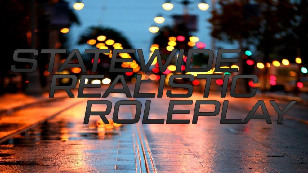Statewide Realistic Roleplay - Server Bazaar - Cfx.re Community