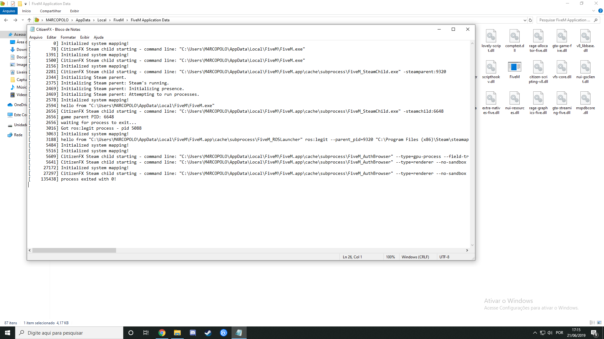 White screen bug FiveM start - FiveM Client Support - Cfx.re Community