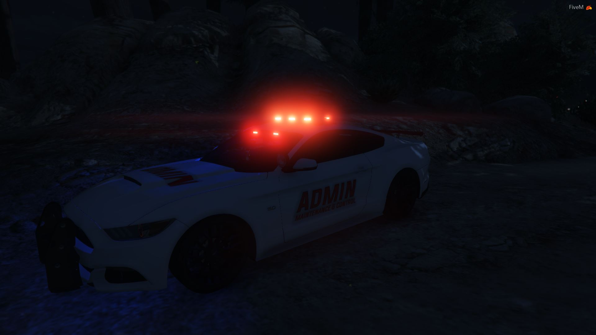 Admin Mustang w/ Red Lights - FiveM Releases - Cfx.re Community