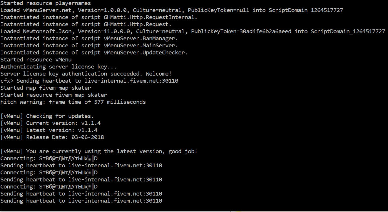 Couldn't load resource vMenu - FiveM Client Support - Cfx.re Community
