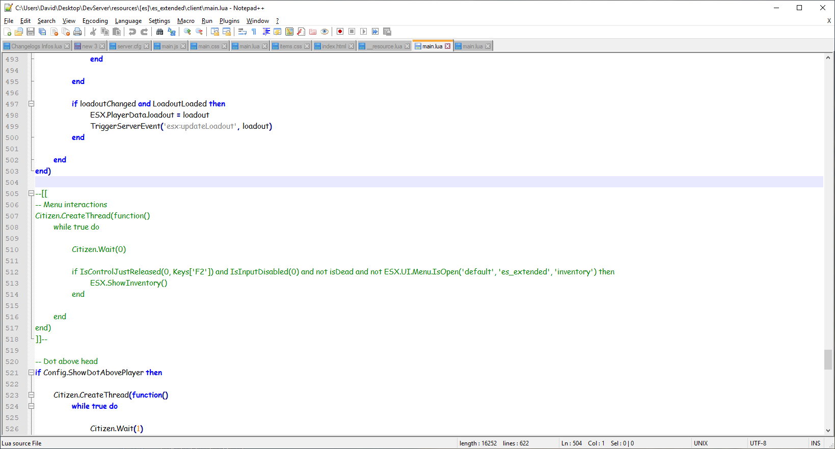 [Release] [ESX] Inventory UI [1.3] - Page 7 - FiveM Releases - Cfx.re ...