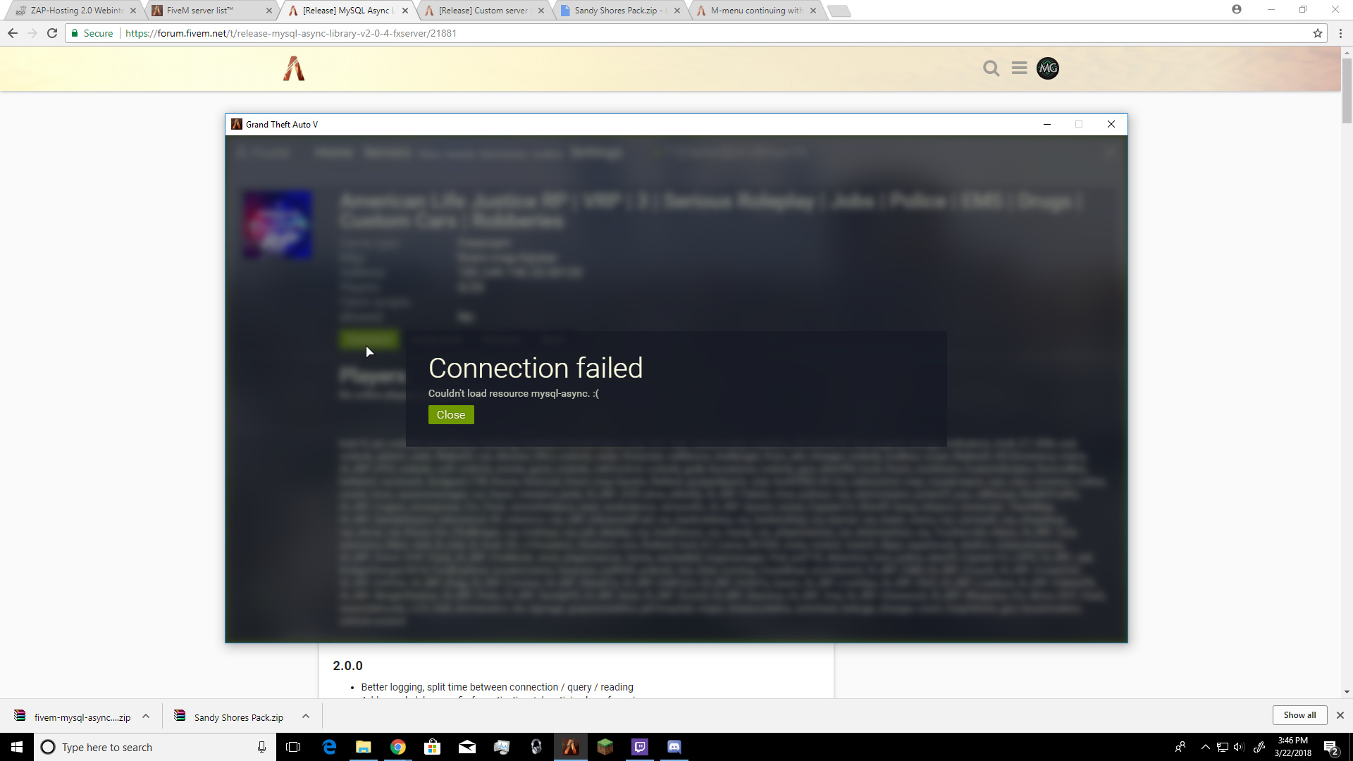 [Release] MySQL Async Library - 3.3.2 - Page 14 - FiveM Releases - Cfx ...