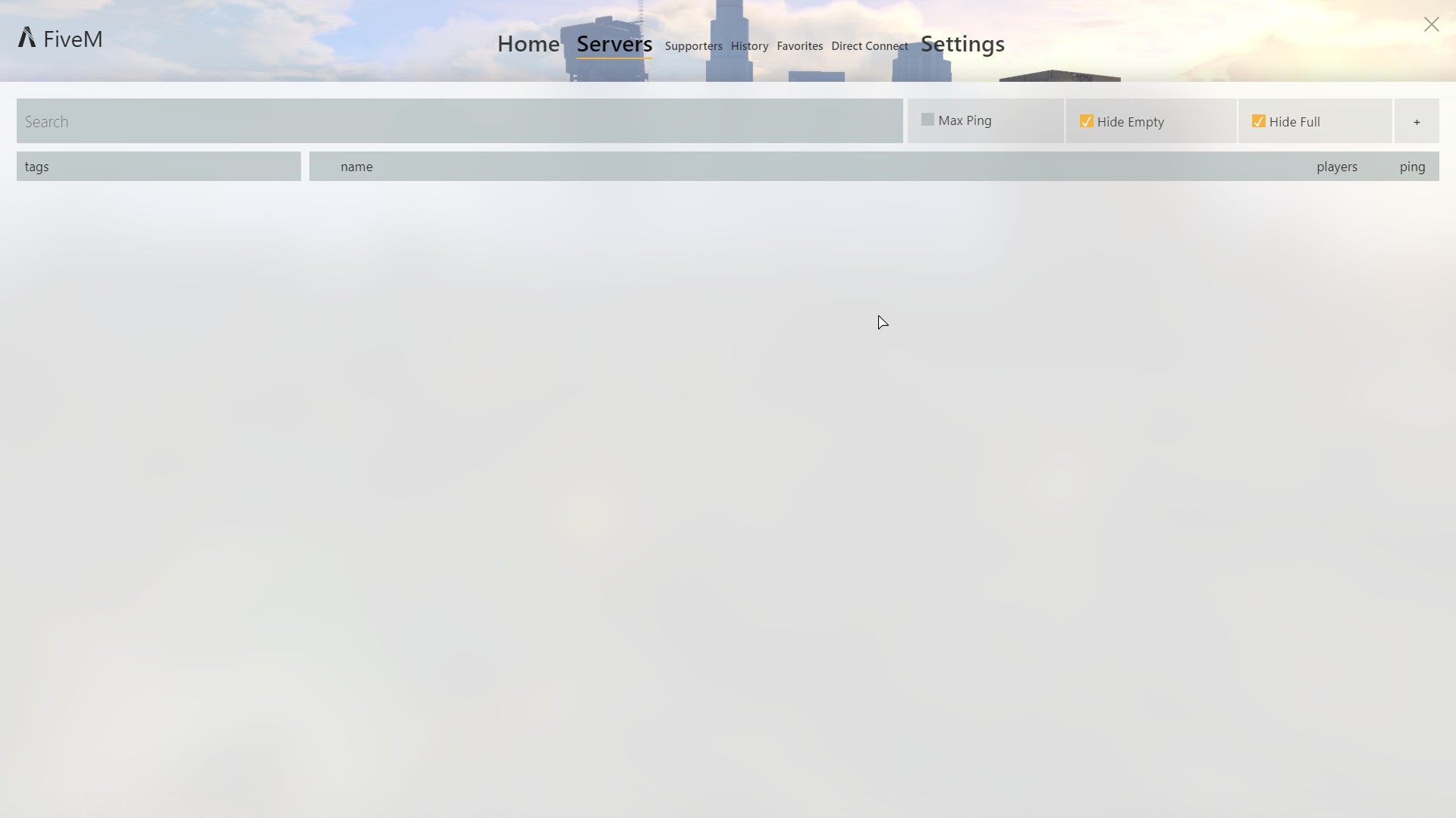 My FiveM empty - FiveM Discussion - Cfx.re Community
