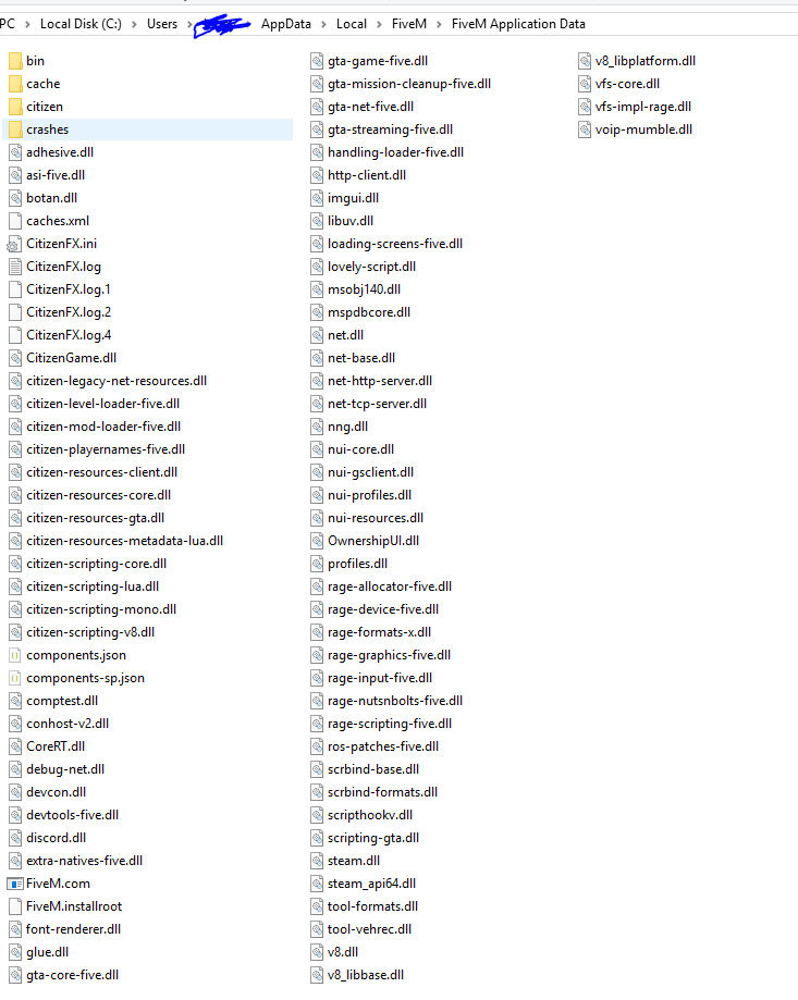 Differing Error When Attempting Cache Upadte - FiveM Client Support ...