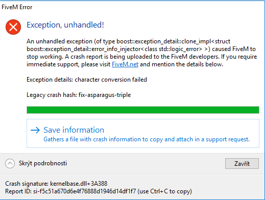 FiveM starting error help - FiveM Client Support - Cfx.re Community