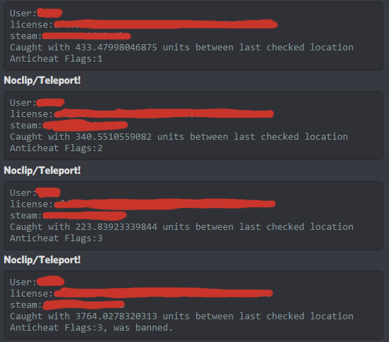 Flags auto ban ! how do i change it ? Anticheese - Discussion - Cfx.re ...