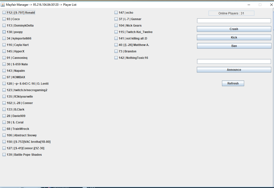 [Release] FiveM Player List Parser for Java - FiveM Releases - Cfx.re Community