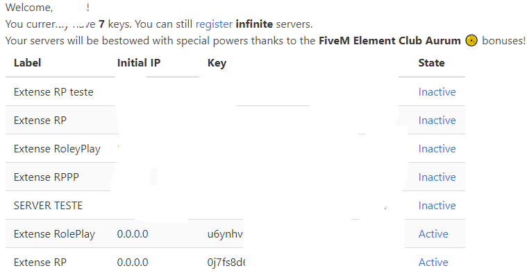 Help server list - Element Club Subscribers - Cfx.re Community