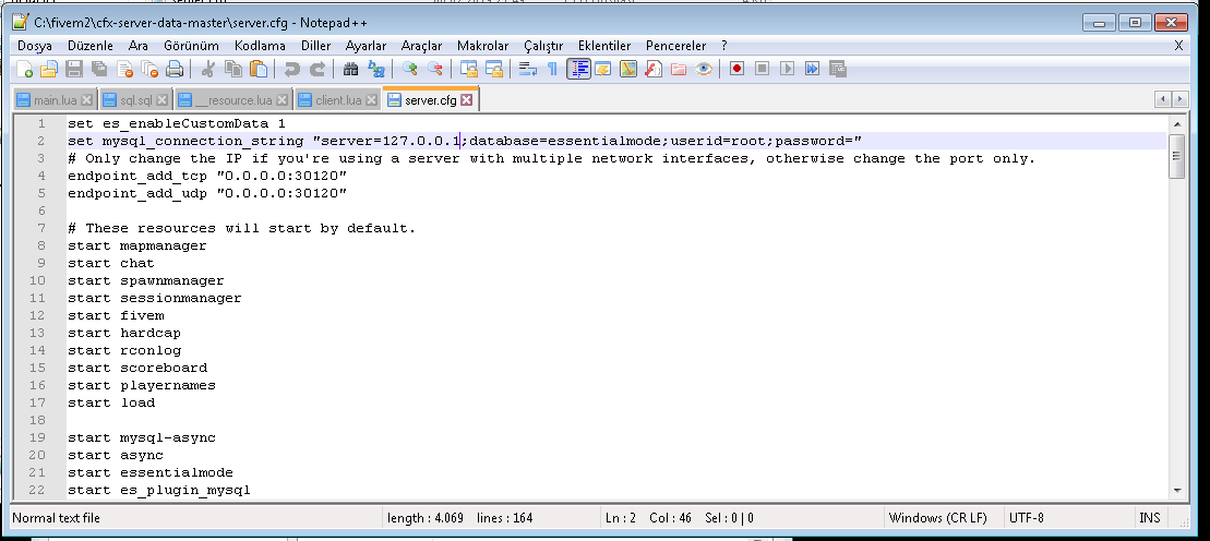 [HELP] Mysql connection problem - Discussion - Cfx.re Community