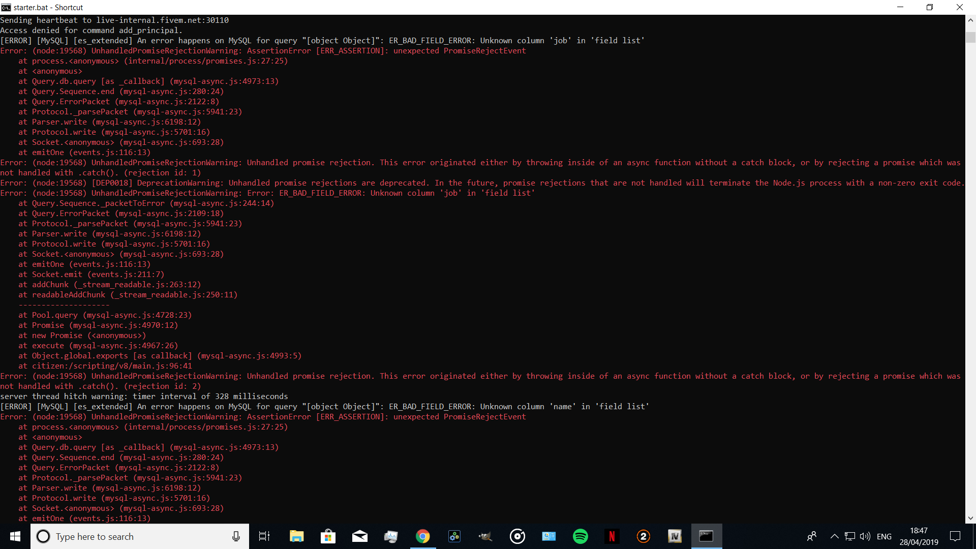 Can someone please help with this - ES/ESX - Cfx.re Community