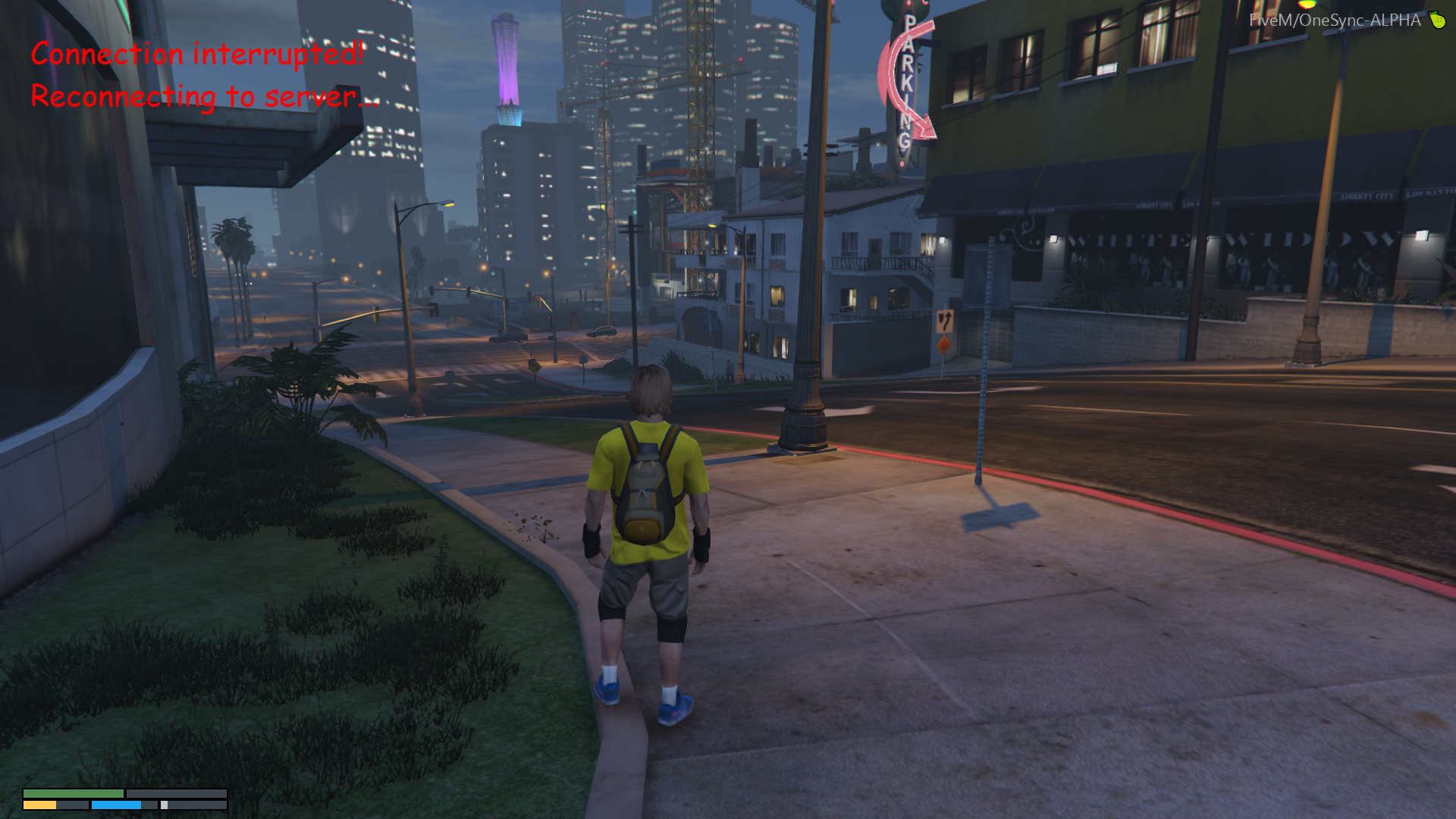 Connection inturrupted! Recconecting to server - FiveM Client Support ...