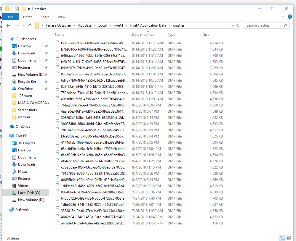 Exception, unhandled! - FiveM Client Support - Cfx.re Community