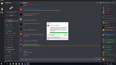 Exception, unhandled! PROBLEM - FiveM Client Support - Cfx.re Community
