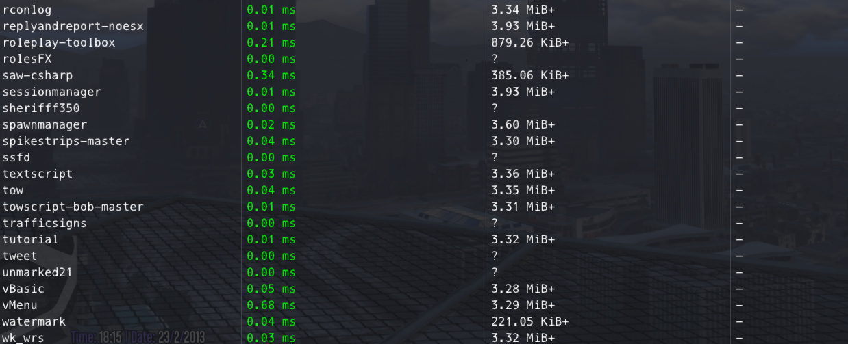 Hitch Warnings causing lag - FiveM Client Support - Cfx.re Community
