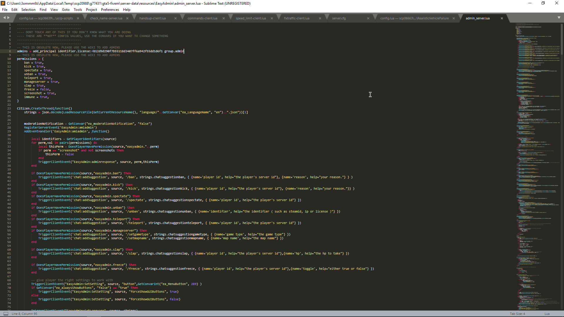 [Release] EasyAdmin, an advanced & customisable Admin Menu + Discord ...