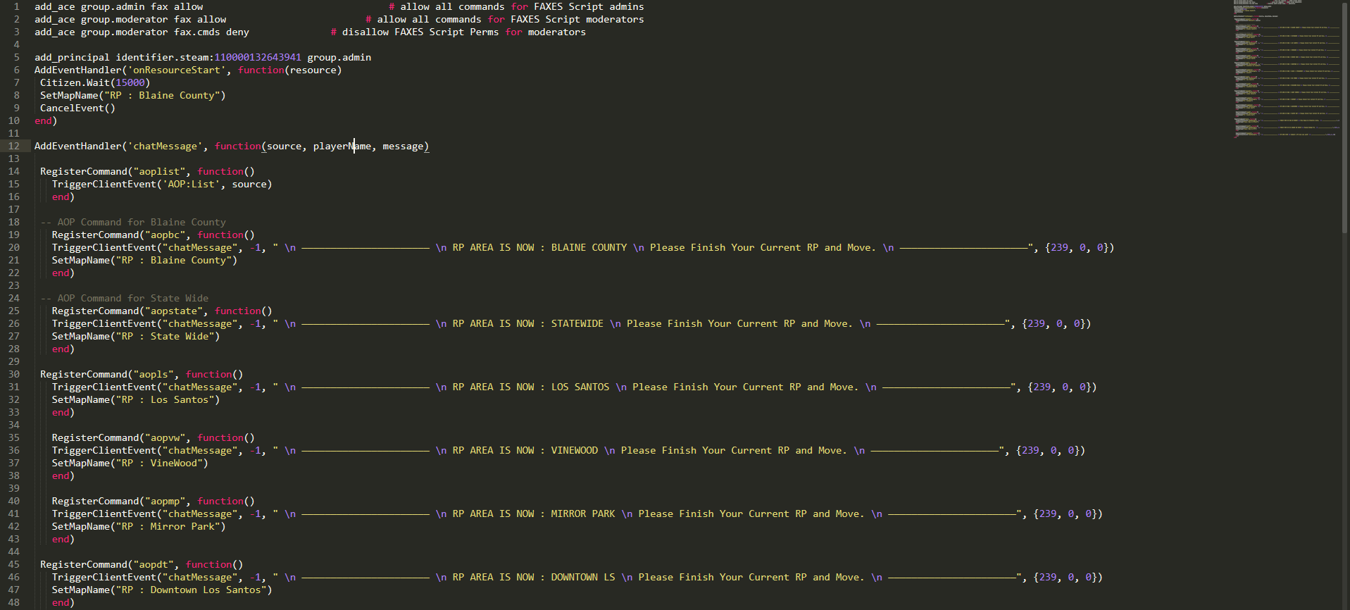 [Release] Area of Patrol - Set AOP - Ft. Draw Text, Peacetime & More ...