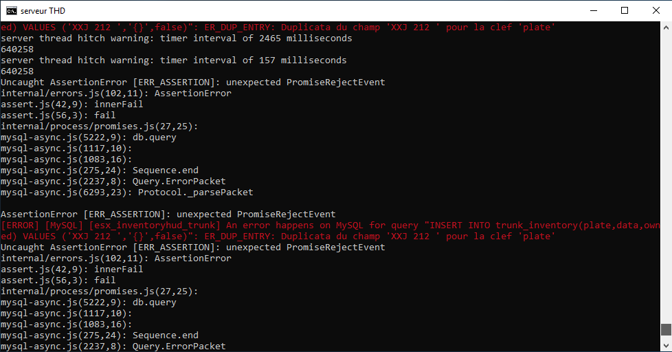 Several console errors. help me please - Server Discussion - Cfx.re Community