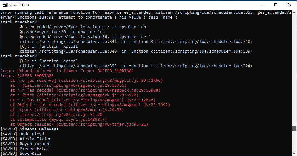 Several console errors. help me please - Server Discussion - Cfx.re Community