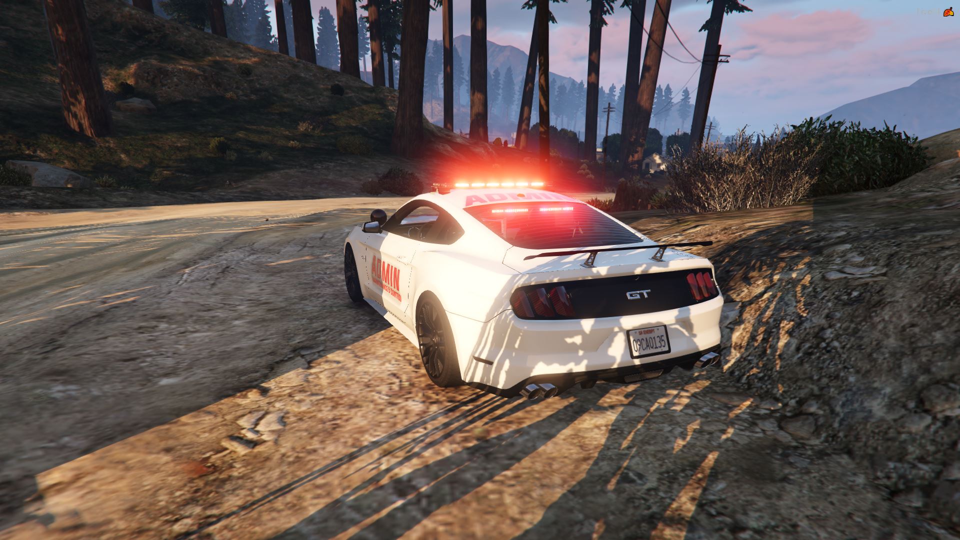 Admin Mustang w/ Red Lights - FiveM Releases - Cfx.re Community