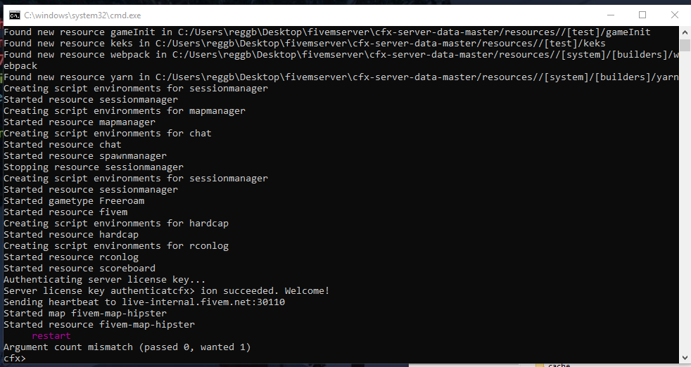 Argument count mismatch passed 0, wanted 1? - Resource Support - Cfx.re ...
