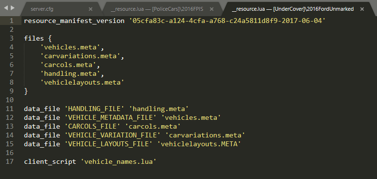 Need Help with ADD-ON cars Weird issue - Discussion - Cfx.re Community