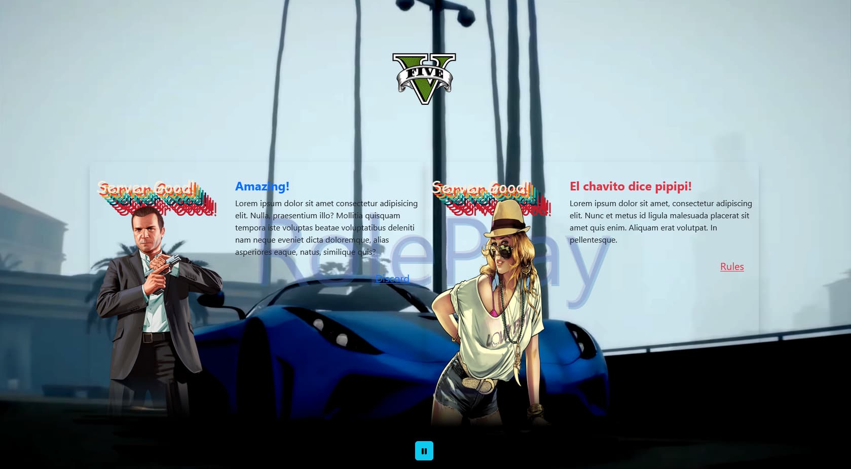 [esx][free]esx Loadingscreen Ui Fivem Releases Cfx Re Community