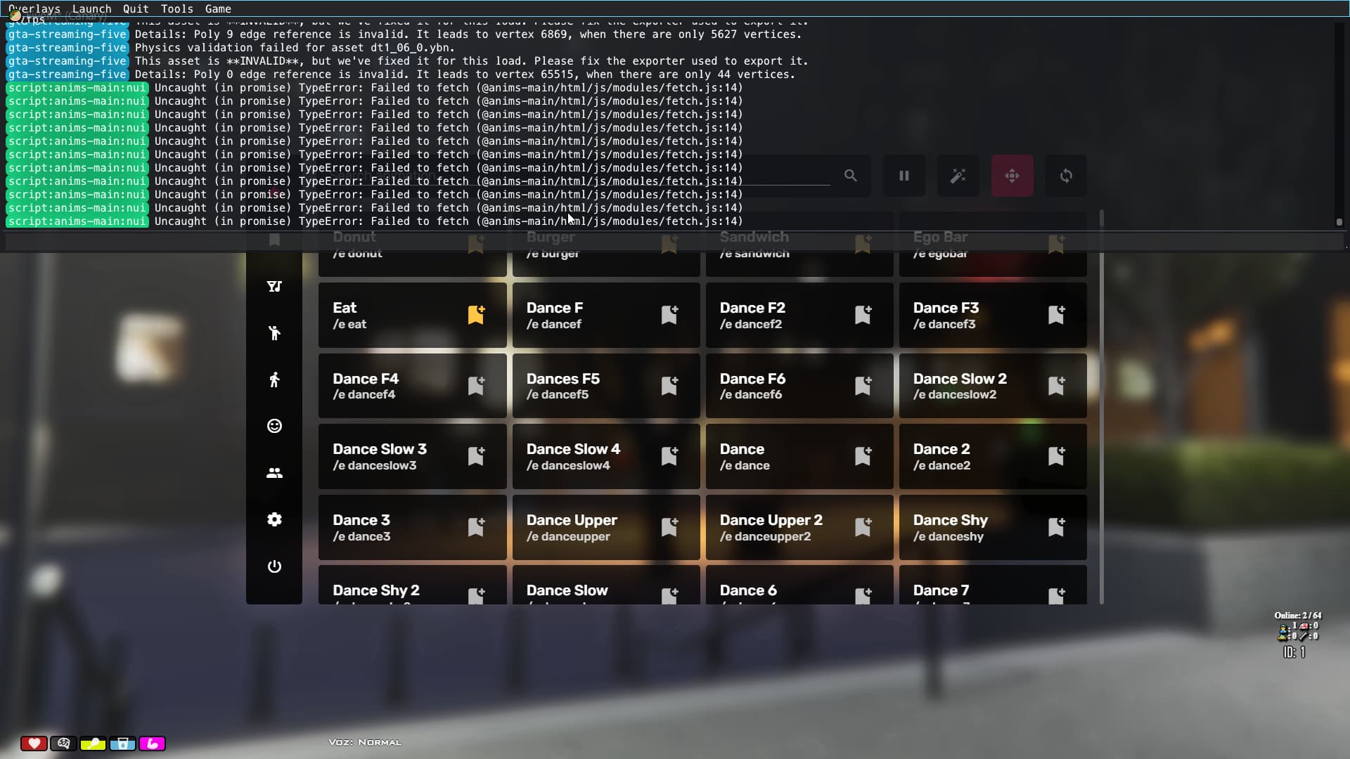 [Release] anims | Simple Animations Panel - Page 2 - FiveM Releases - Cfx.re Community